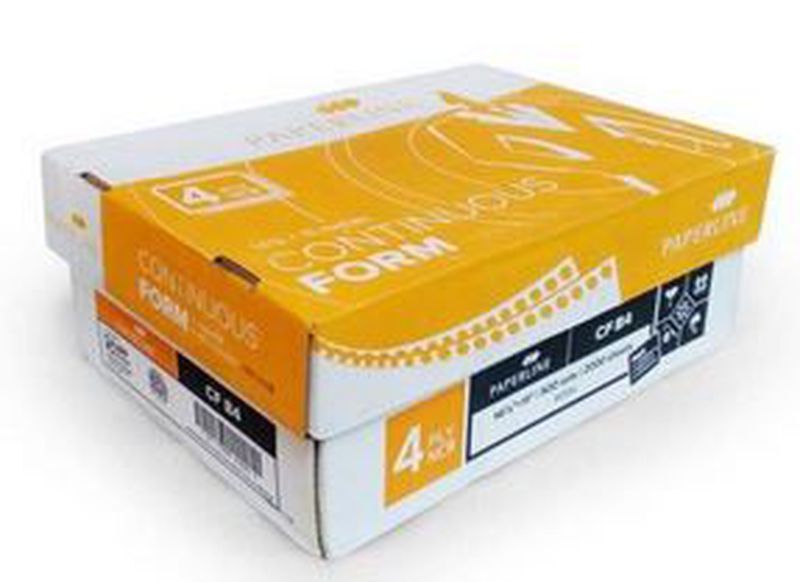 Kertas continuous form Merk paperline 4 PLY 14 7/8"x11"