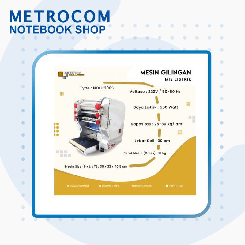 Mesin Gilingan ASTERRA MACHINE NOD 2001