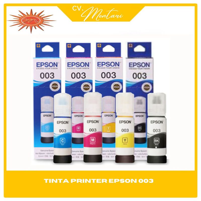 TINTA PRINTER EPSON 003 - Biru
