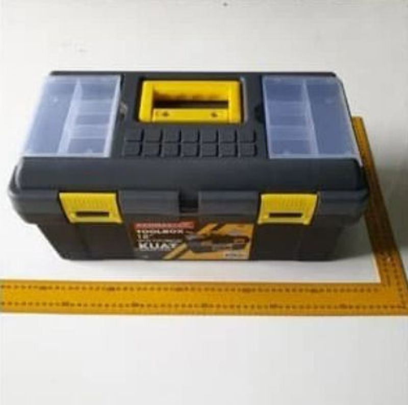 KENMASTER Toolbox Besar 18 inc Tool box Kotak Tempat Perkakas double