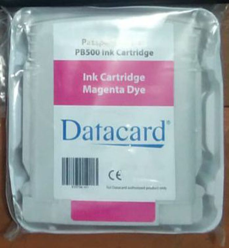 Datacard Ink Magenta DYE PB500/D3000