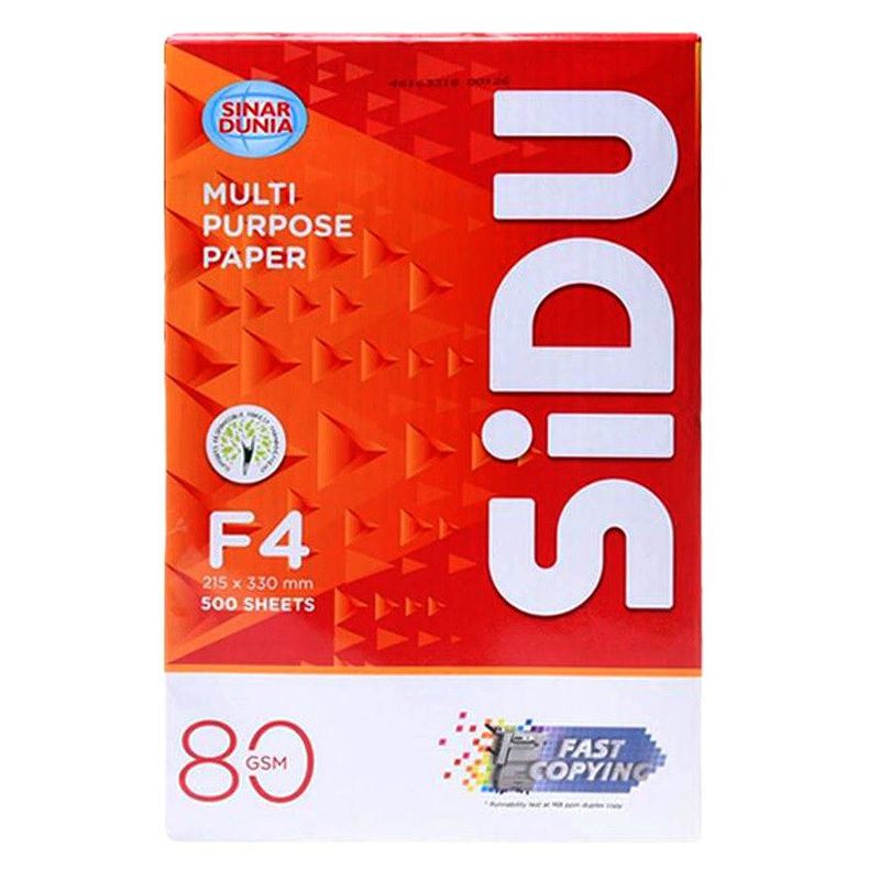 SIDU Kertas HVS F4 80 Gram