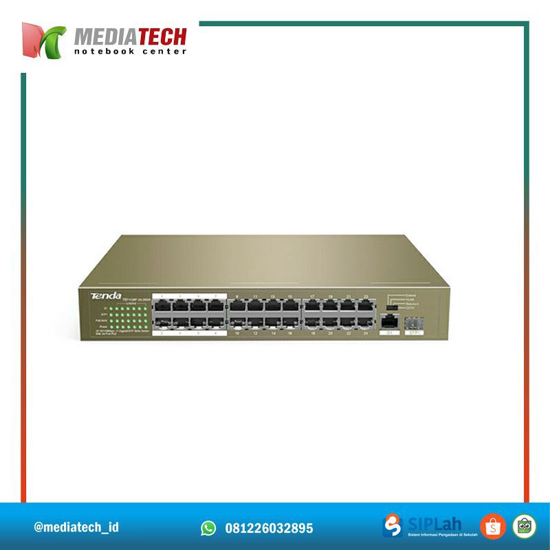 SWITCH HUB TENDA 24 PORT GIGABIT
