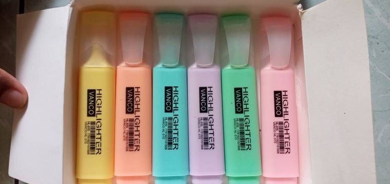 Spidol transparan/stabilo