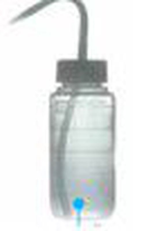Safety Label Wash Bottle (Aquadest) 500 ml, LDPE, Color Coded