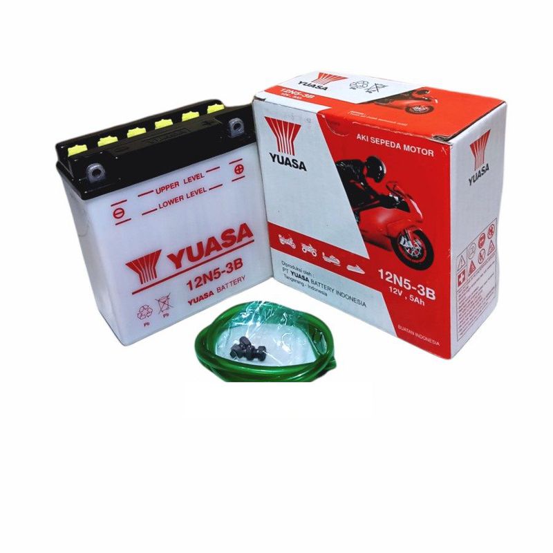 Aki Motor Basah Yuasa 12N5 3B