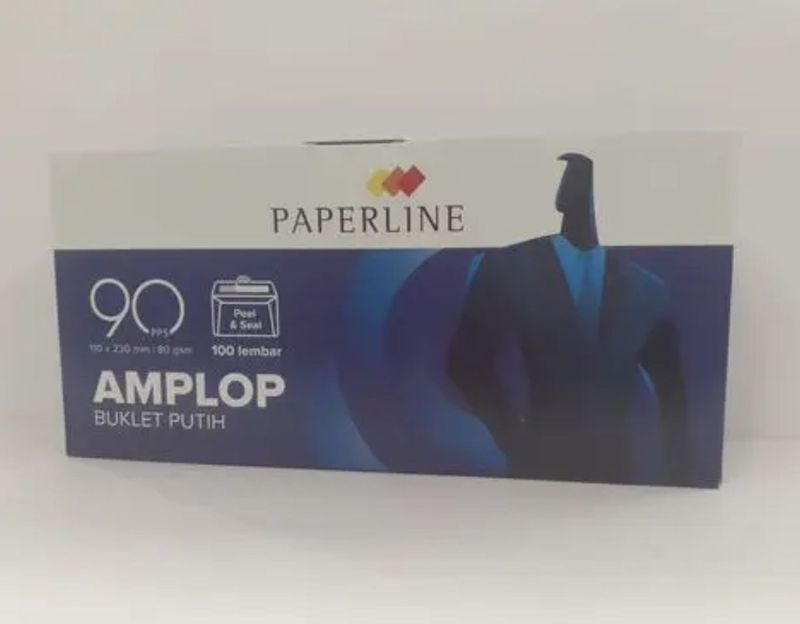 Amplop Putih 90 (paperline)