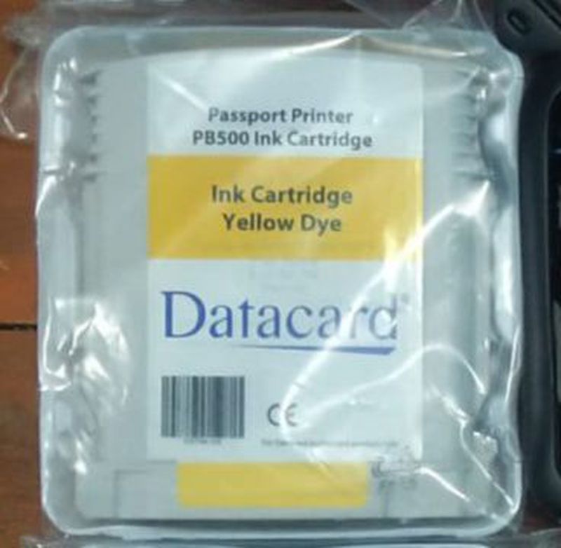Datacard Ink Yellow DYE PBS00/03000