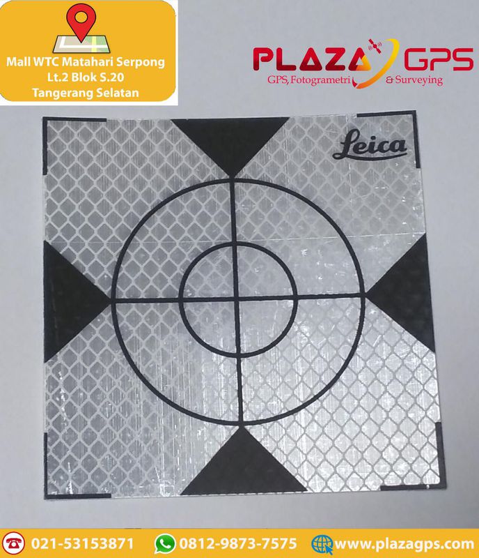 Leica Reflective Tape Target / Reflector Sheet 10x10cm
