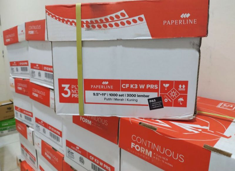 continuous form rangkap 3