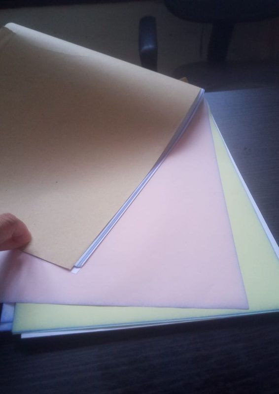 Kertas Ncr Polos Folio 3 Ply Isi 50 Set