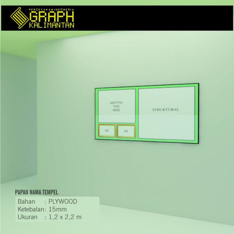 Papan Nama Ruangan