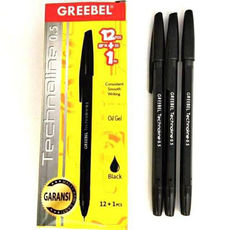 Pen Greebel Warna Hitam