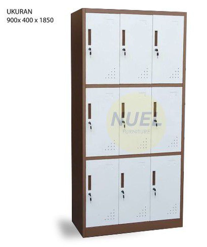Locker Besi 9 Pintu