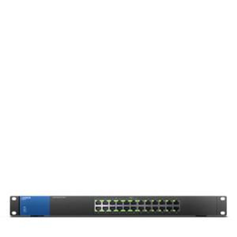 LINKSYS LGS124P-AP 24-PORT BUSINESS SMART GIGABIT POE+ SWITCH