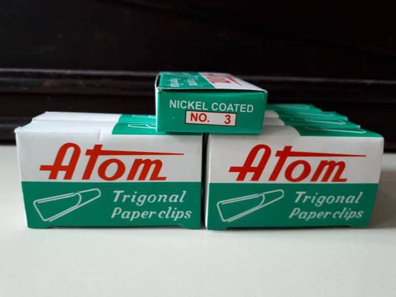 Paper Clips Atom no.3 (ukuran paling kecil)