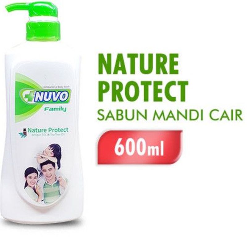 Sabun Mandi Cair Nature Protect 600 ml