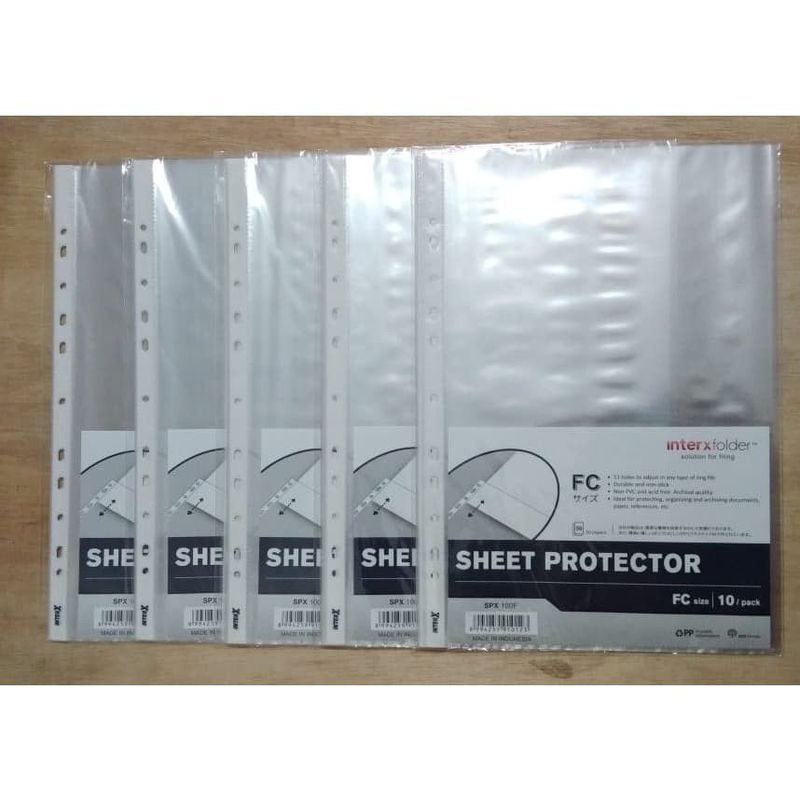 Sheet Protecktor F4 Isi 10 / 20 / 100 - Isi 10