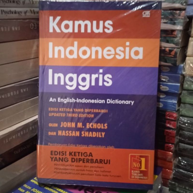 KAMUS INDONESIA 🇮🇩 - INGGRIS BY JOHN M ECHOL HASAN SADILI