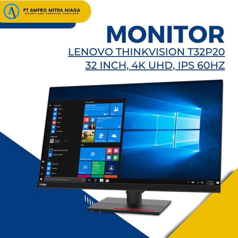 Monitor Lenovo ThinkVision T32P T32P20 32