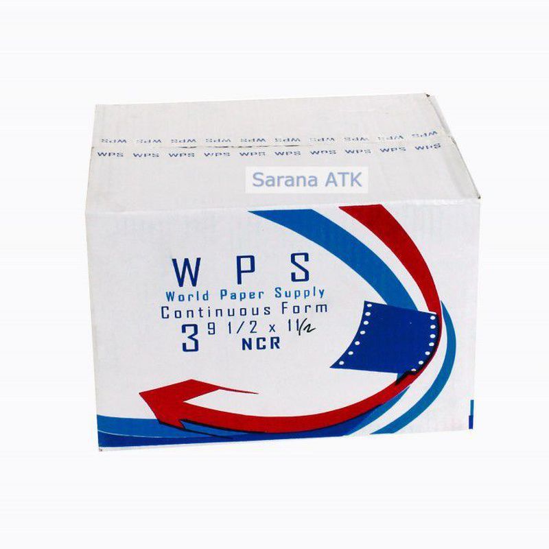 WPS Continous Form 9 1 / 2 x 11 / 2 3Ply [ K3 / 2 ] NCR