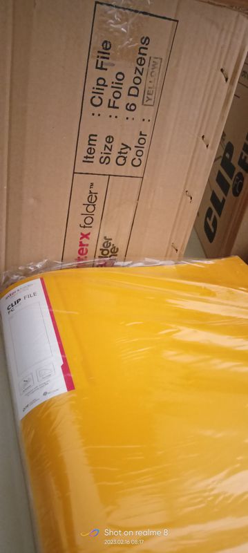 Map Plastik Jepit Folder