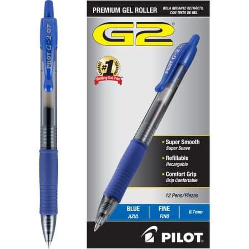 Pulpen G-2 0,7 Biru