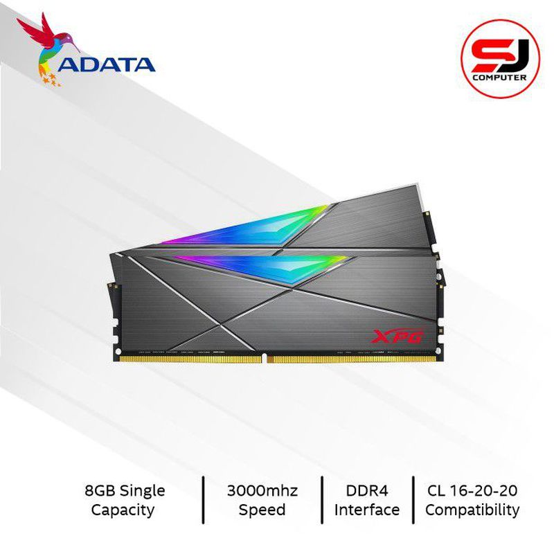 MEMORY RAM ADATA DDR4 XPG SPECTRIX D50 3000MHz 8GB (1X8GB)