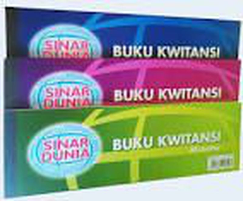 Buku Kuitansi Besar Sidu Dunia