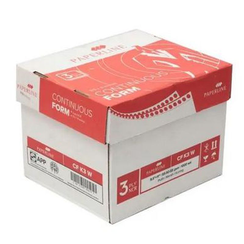 PAPERLINE Continuous Form 9.5 x 11 3 Ply CF K3 W Box