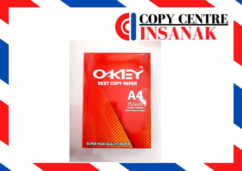 Kertas HVS A4 75gsm Okey