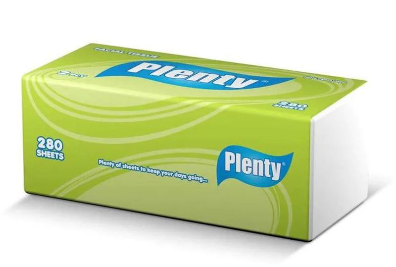 PLENTY Facial Tissue PLFT-001 [280 sheets / 2 ply]