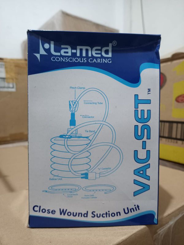 La-med Vac Set (Close Wound Suction Unit) - FG 14