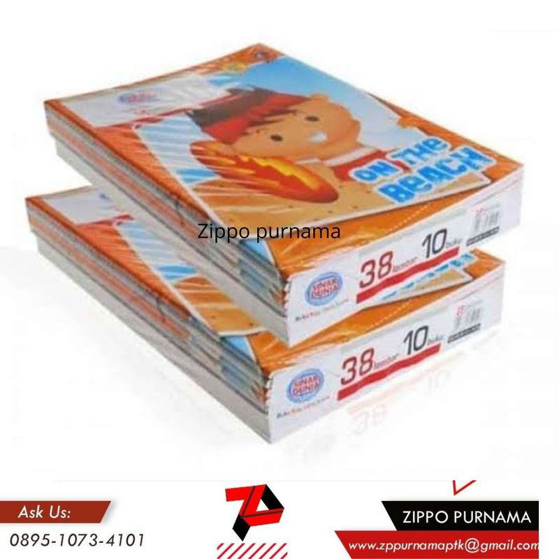 buku tulis isi 38 lembar