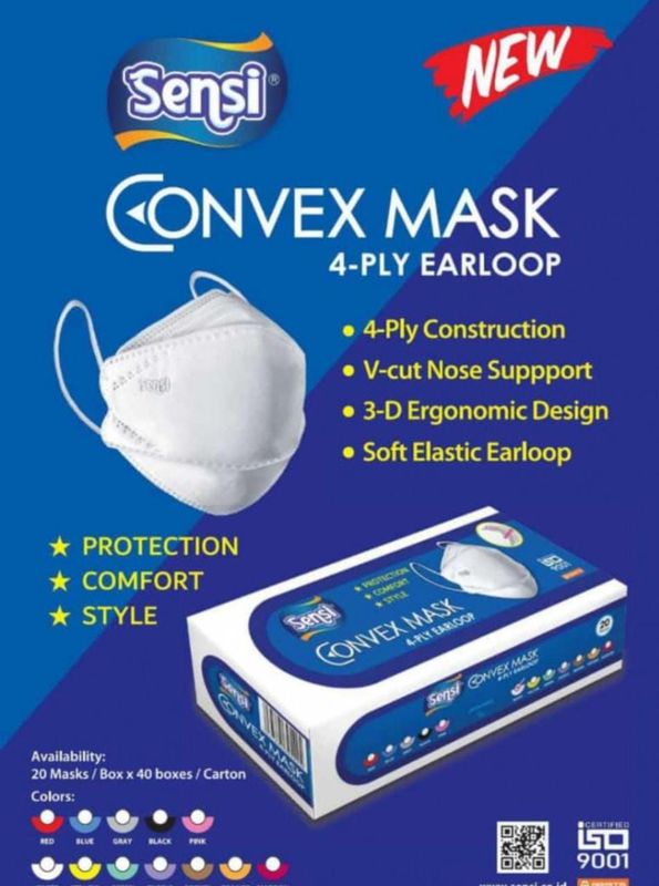 Convex mask sensi - Hijau