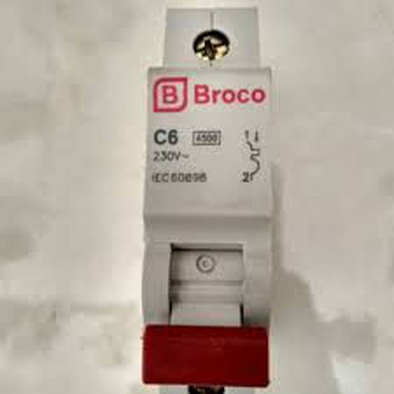 MCB BROCO 6 AMPERE