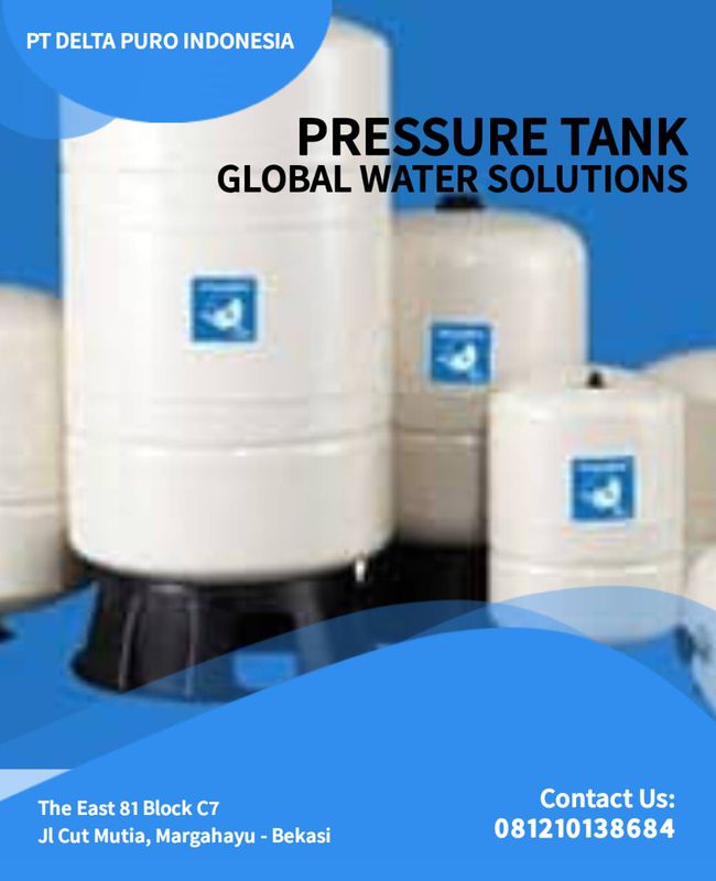 Pressure Tank GWS 150 Liter