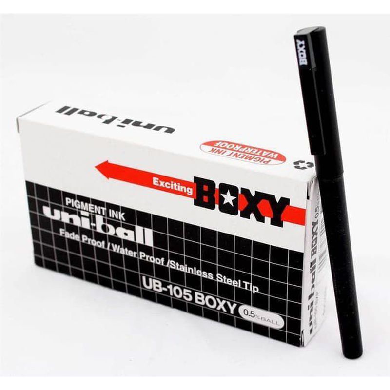 Bolpen Boxy Uniball