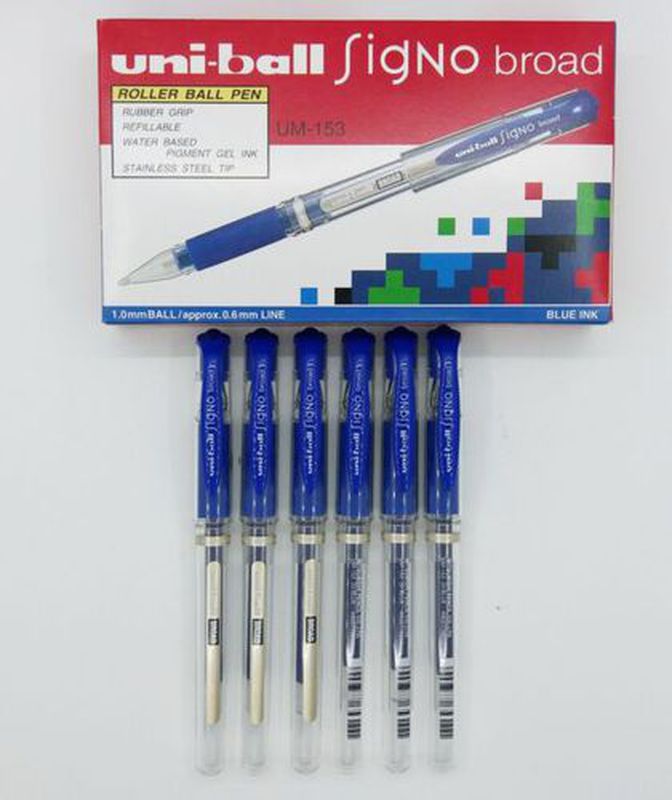 Ball Point Gel Ink Uni-Ball Signo Broad Um-153