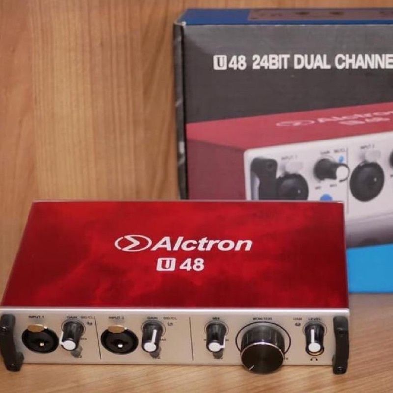 U48 24BIT DUAL CHANNEL USB AUDIO INTERFACE