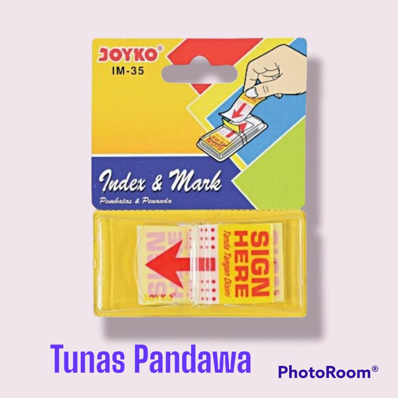 Post it Sign Here Joyko IM-35 tns