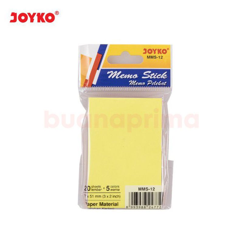 Memo Stick MMS-12 ( Setara Sticky Note Warna 656-Ac )