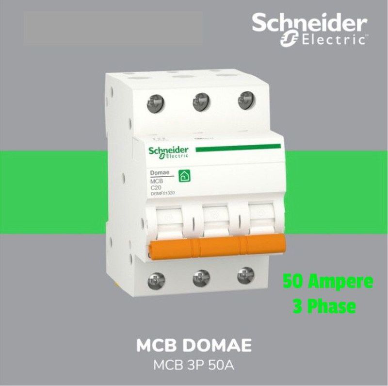 MCB 3 Phase 6 Ka (25836) 50 A/ 6 Ka