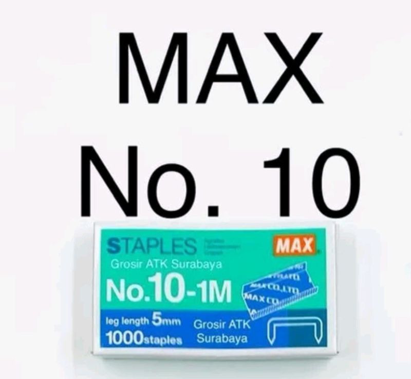 isi staples max 10