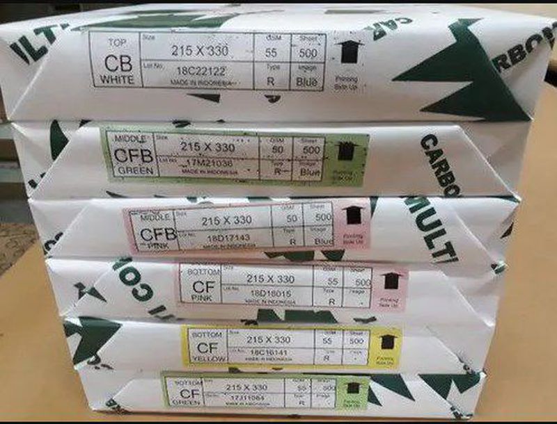 Kertas NCR (Putih) Ukuran F4/Folio