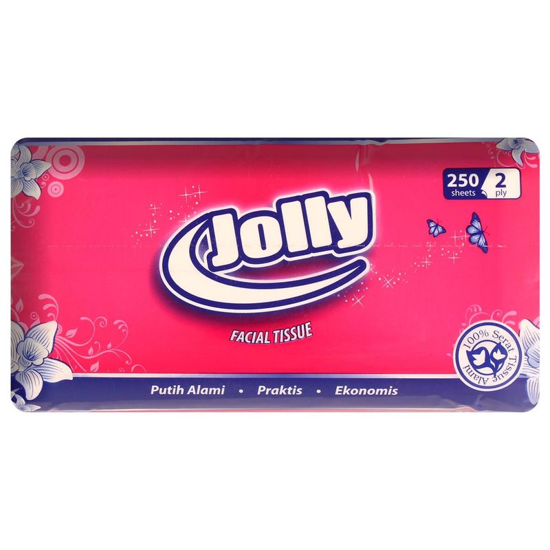 Tisu Jolly 250 Sheet 2 Ply