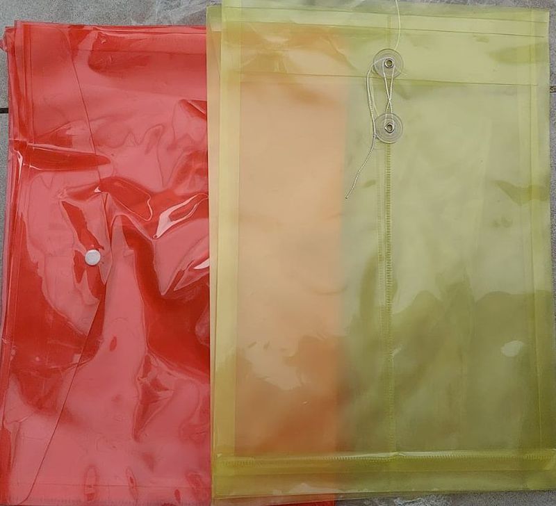 Map Plastik Kancing / Tali