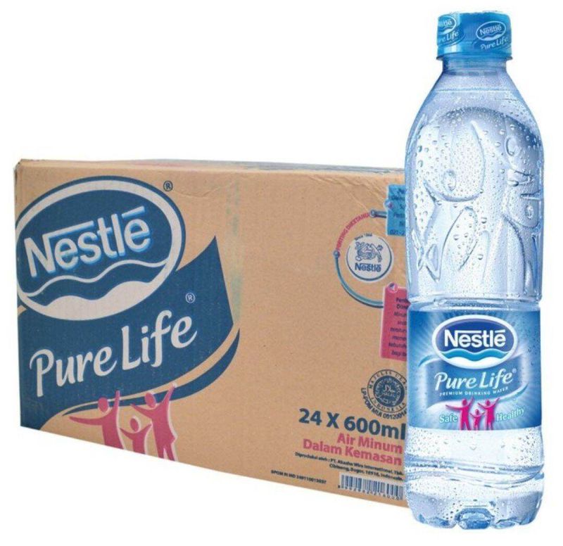 Minuman - Air Mineral - Botol Tanggung/Dus 600 ml