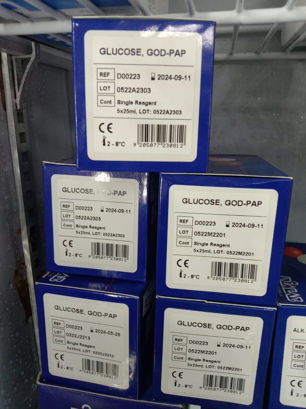 Glicose,GOD-PAP. 5x25ml