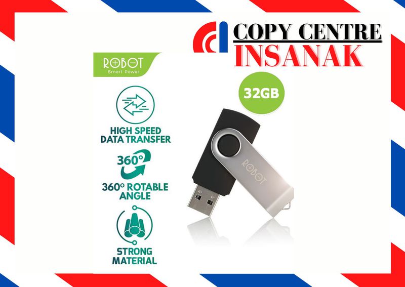 Flashdisk Robot 32 GB